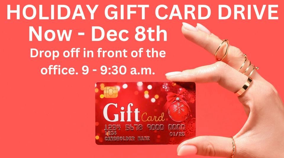 Annual Holiday Gift Card Drive, Fernwood Elementary, Kenmore, 3 ...