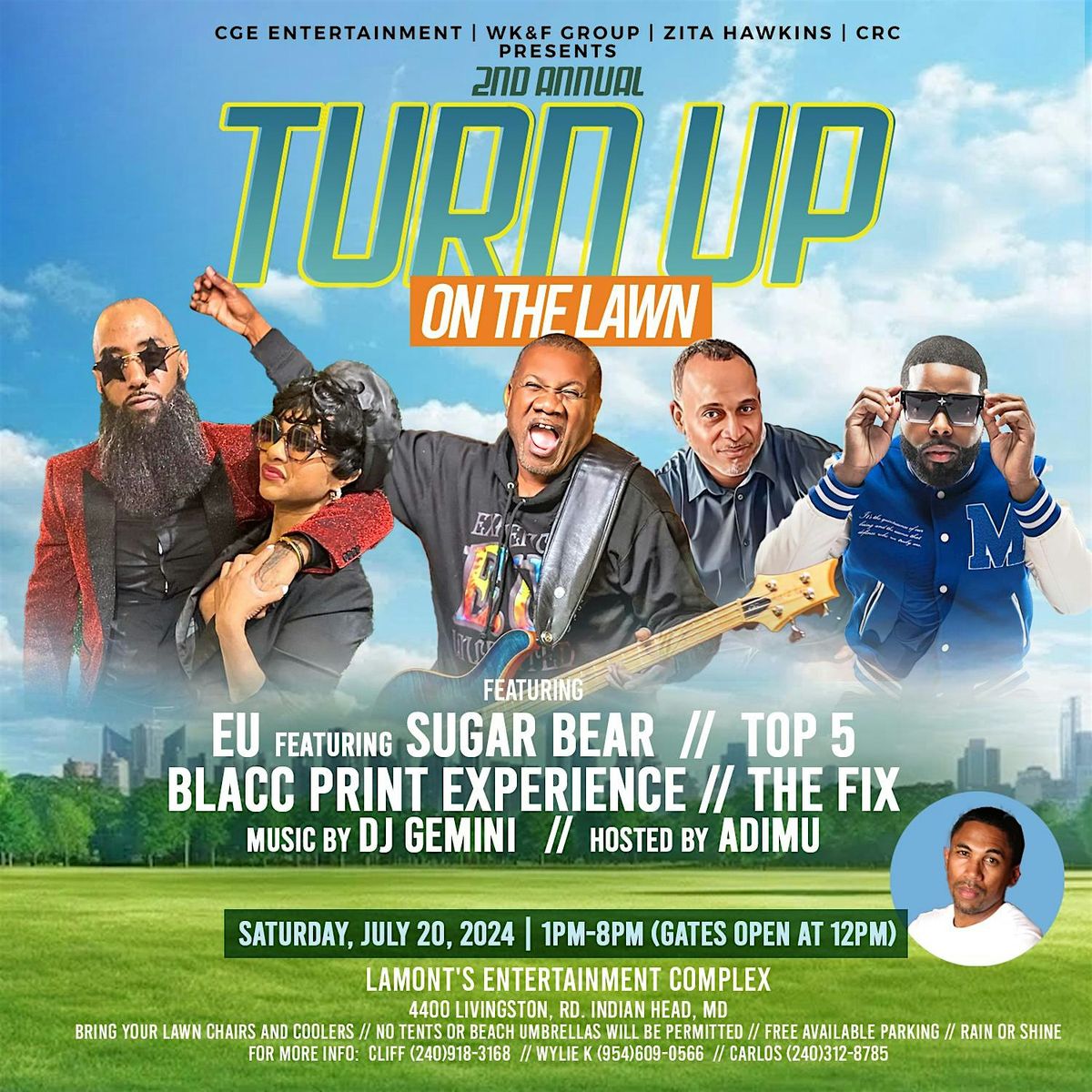 Greeks "Turn up" on the Lawn, Lamont's Entertainment Complex, Indian ...