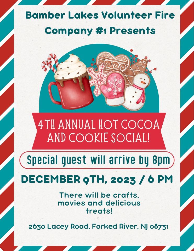 4th Annual Hot Cocoa Night, Bamber Lake Volunteer Fire Company Station ...