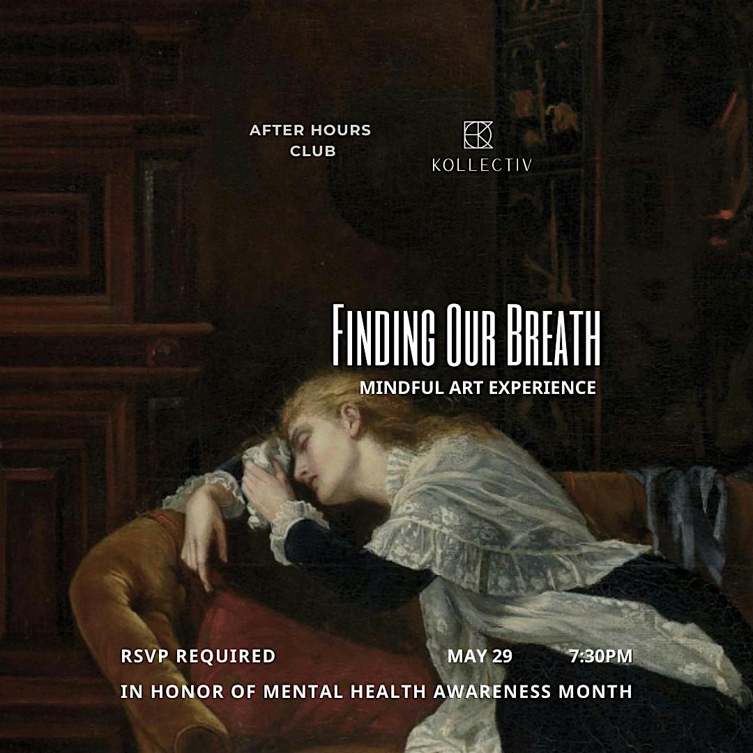 Finding Our Breath: Mindful Art Experience with Riki Zahn, Kollectiv ...