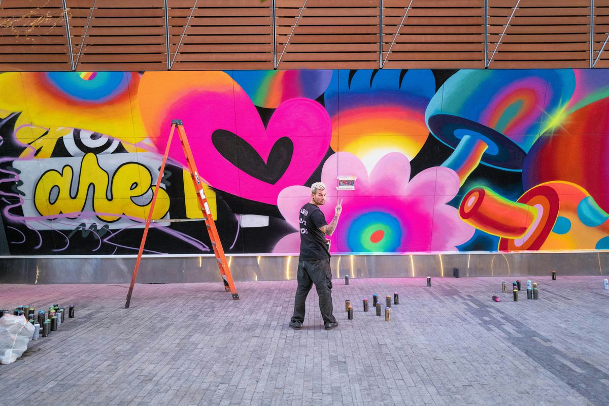 Forever Mural With Jason Naylor, The William Vale, Brooklyn, 20 June ...