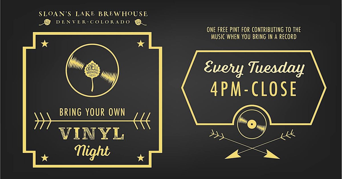 Bring Your Own Vinyl Night, Odell Brewing Five Points Brewhouse, Denver ...