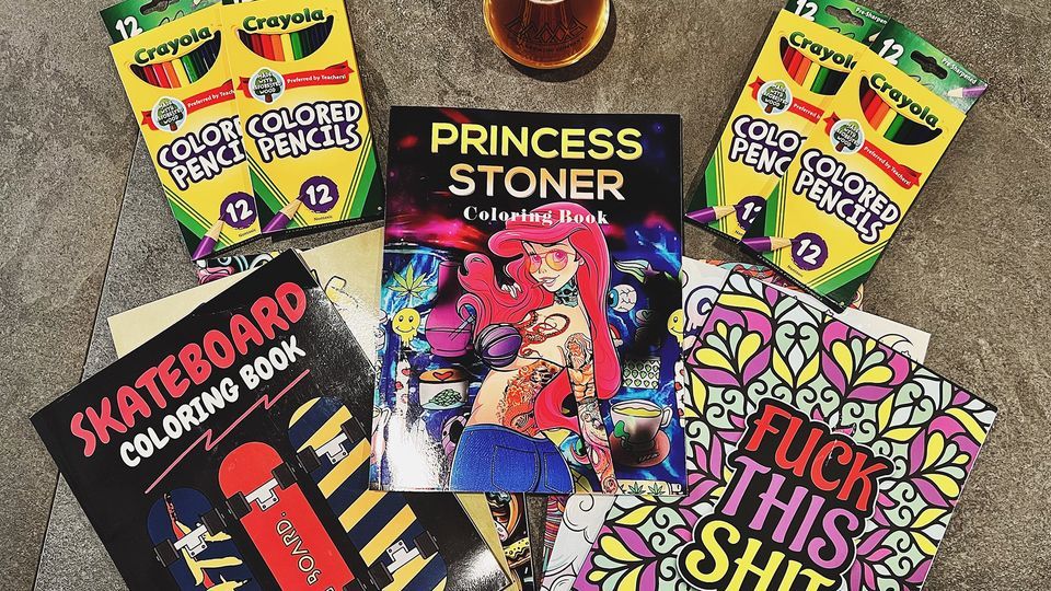 Adult Coloring Night at Ogma, Ogma Brewing Co., Jackson, 13 April 2023 ...