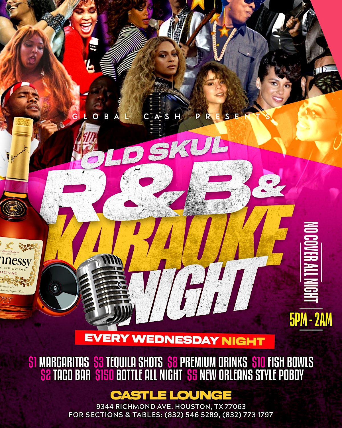 Old Skool RnB & Drunk Karaoke, Castle, Houston, 22 November to 23 ...