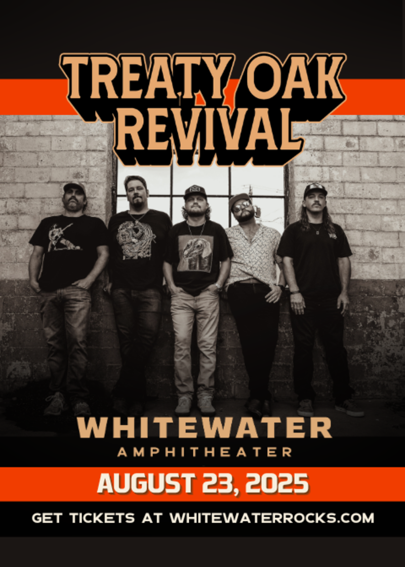 Treaty Oak Revival at Five Flags Center, Five Flags Center, Dubuque, 8 ...