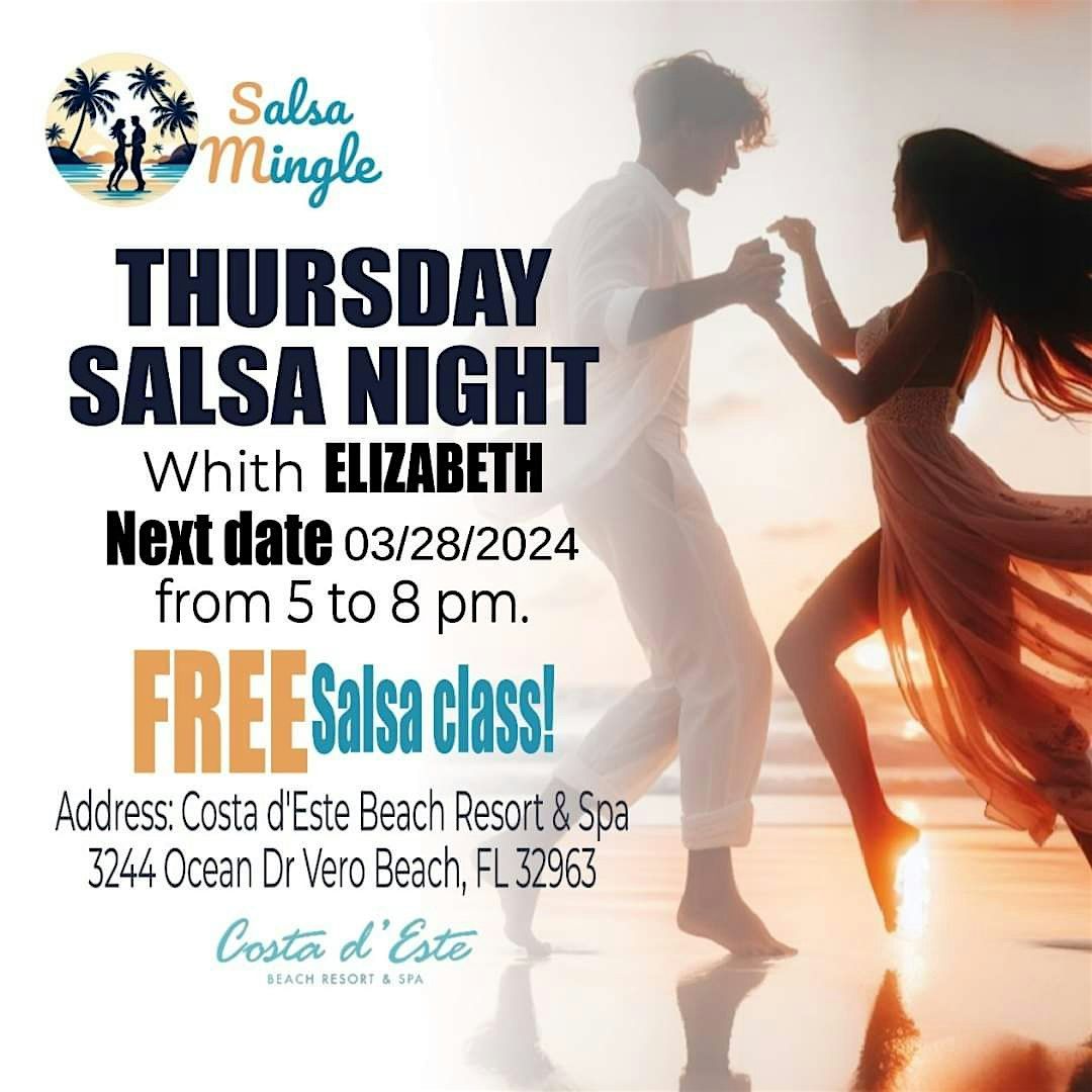 Salsa Thursday! Free Salsa class!, Costa d'Este Beach Resort & Spa ...
