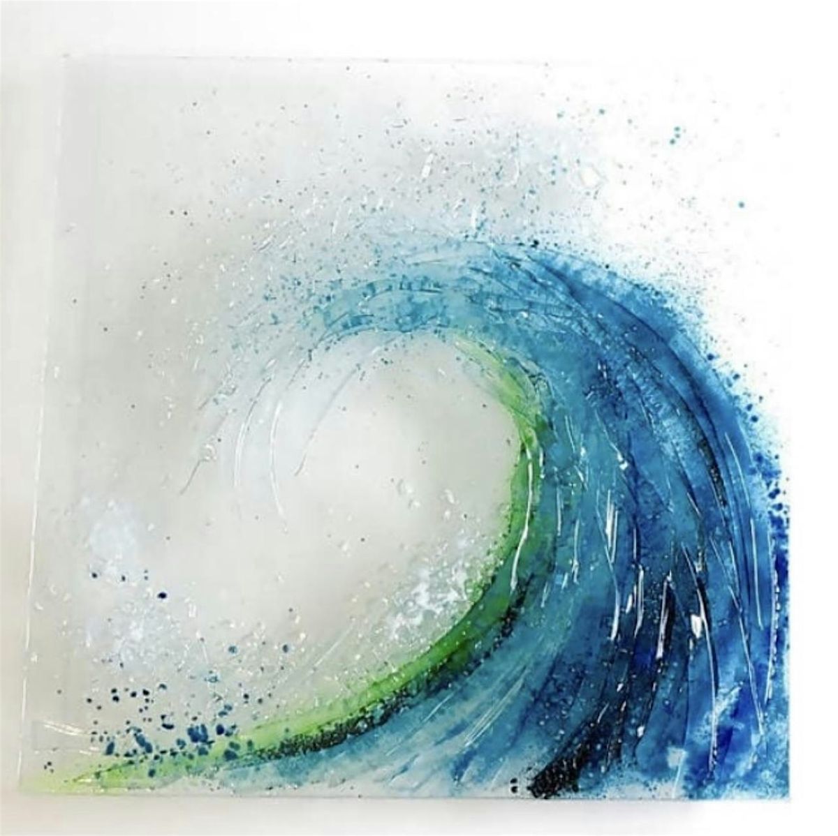 DESIGN & MAKE A FUSED GLASS WAVE WALL ART, Flowerfield Arts Centre ...