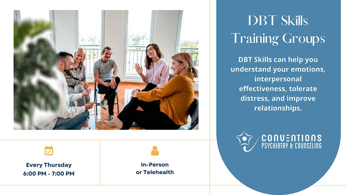 DBT Skills Training Groups In-Person, 4300 Weaver Pkwy, Warrenville, 10 ...
