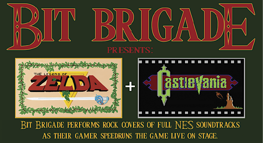 Bit Brigade performs "The Legend of Zelda" + "Castlevania" LIVE, The ...