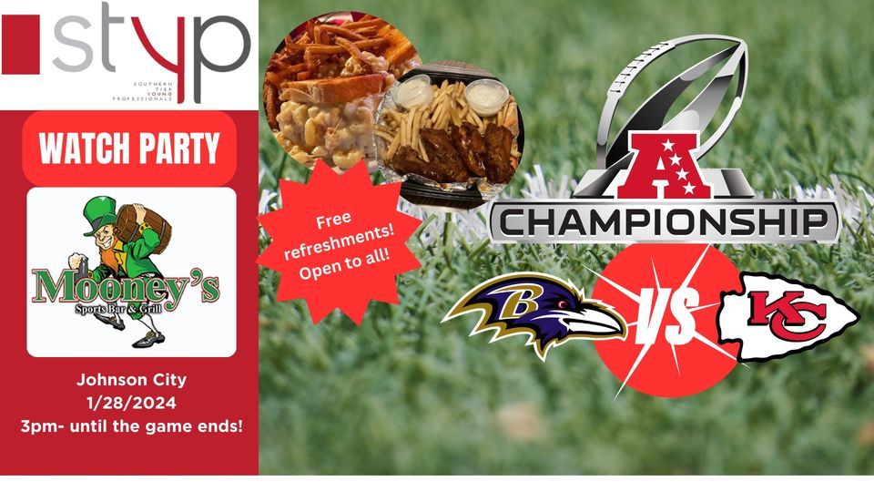 STYP AFC Championship Watch Party, Mooney's - Johnson City, NY, 28 ...
