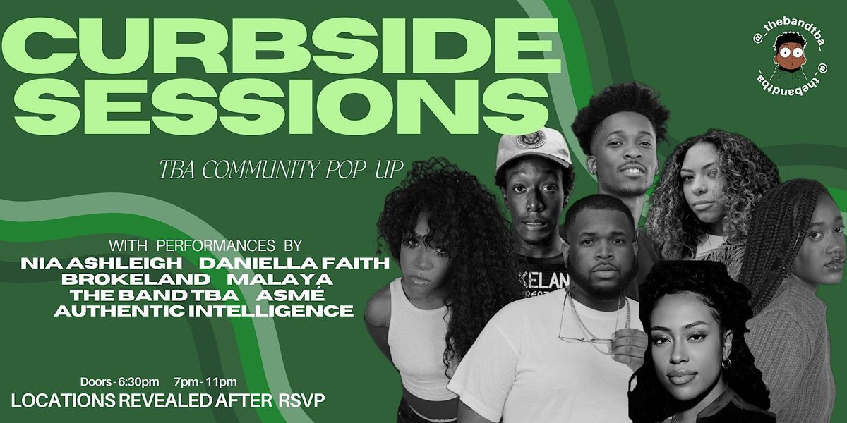 The Band TBA Pop-Up Concerts: Curbside Sessions, 14 April 2023 ...