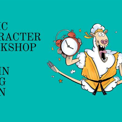 Cartoon Character Workshop with Gavin Aung Than, Paper Bird Children's ...