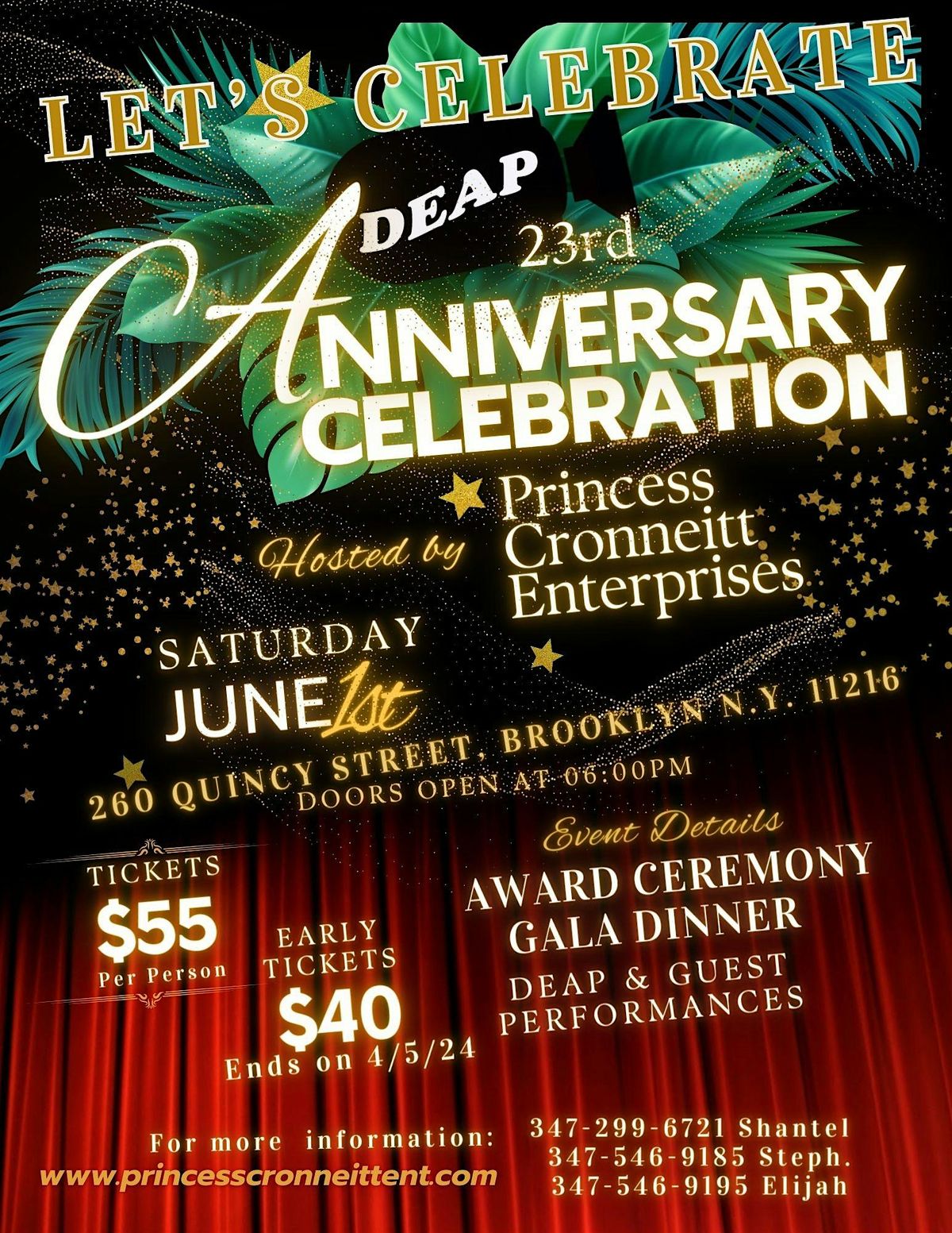 DEAP 23rd Anniversary Celebration Gala, John Wesley Methodist Church ...