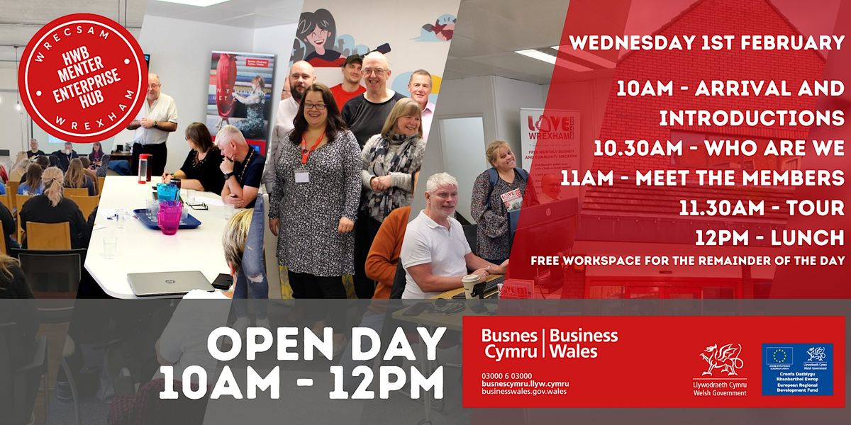 OPEN DAY - Find out who we are, what we do, and how we can support you ...