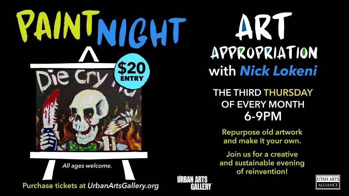 Art Appropriation Paint Night Urban Art Gallery, Urban Arts Gallery ...