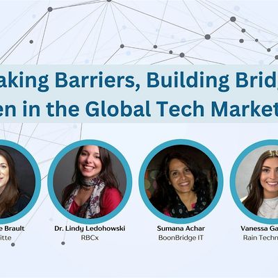 Breaking Barriers, Building Bridges: Women in the Global Tech Marketplace, Export Development ...