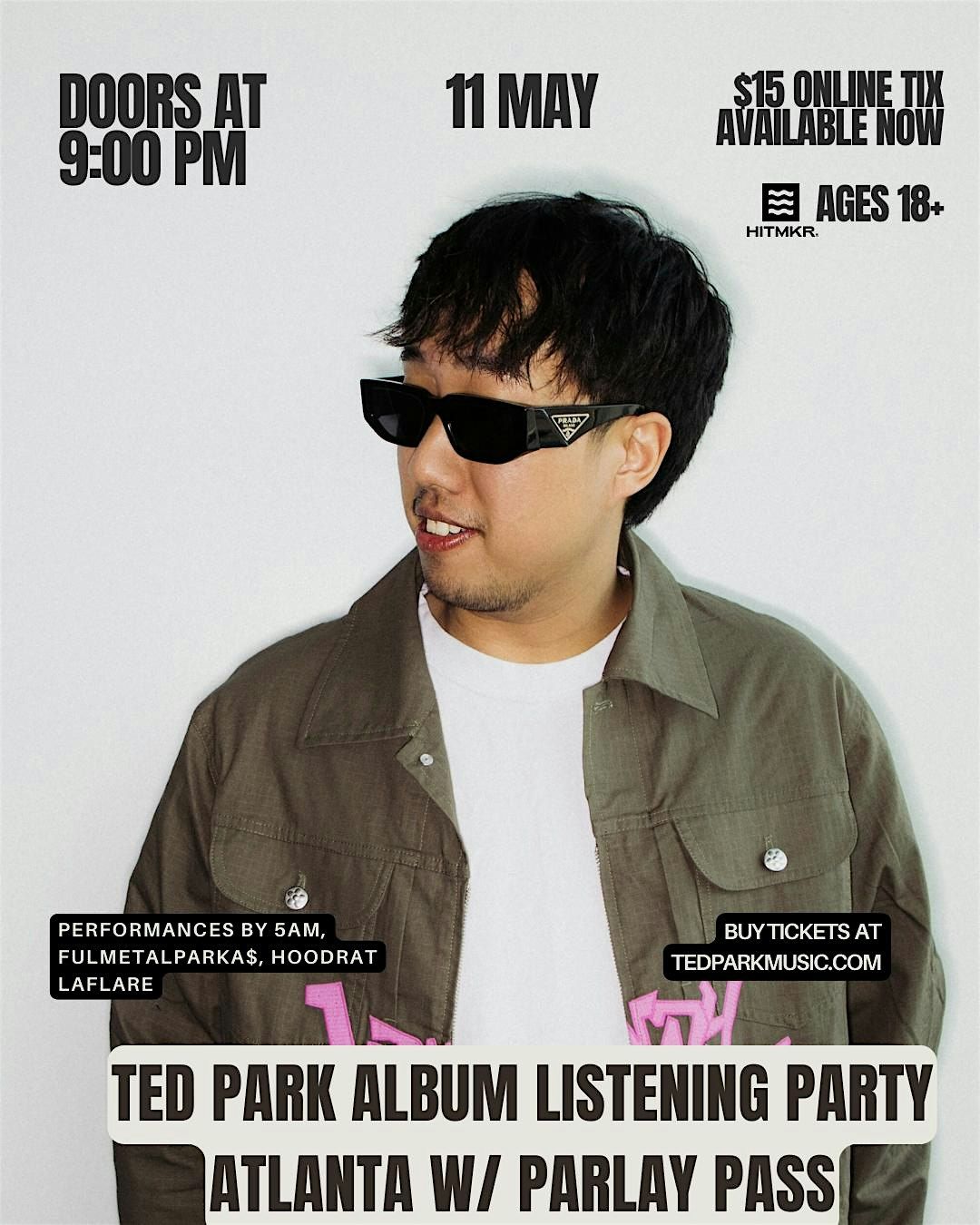 Ted Park Album Listening Party ATLANTA with Parlay Pass & more, 3120 ...