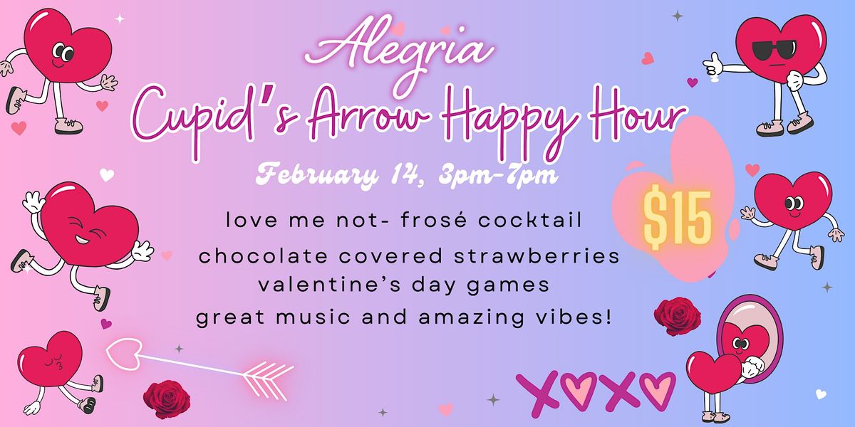 Valentines Day: Cupids Arrow Happy Hour, 670 Rhode Island Avenue ...