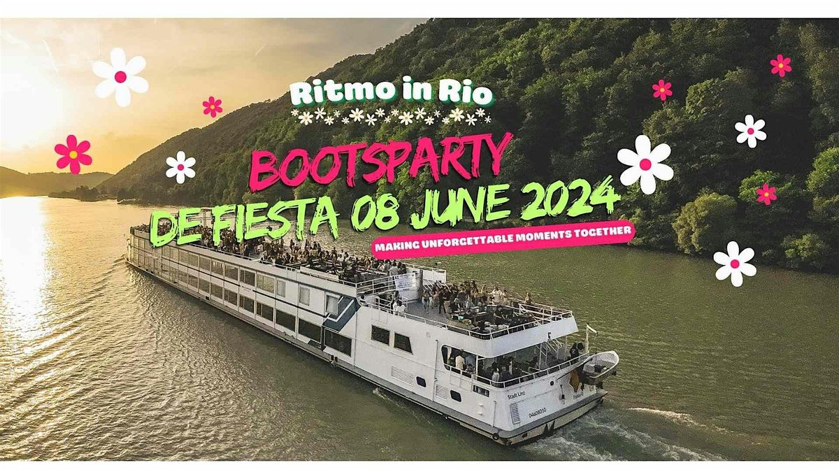 Bootsparty De Fiesta 2024, Anlegestelle A12, Passau, 8 June 2024 ...