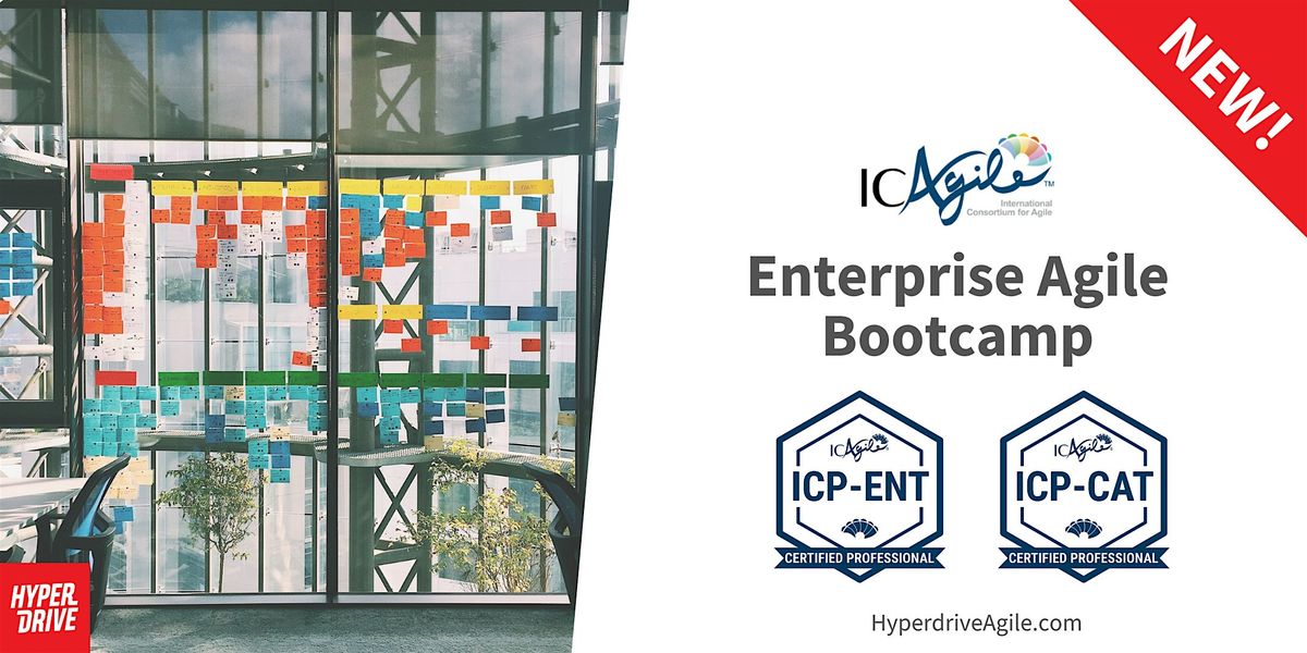 Enterprise Coaching for Agility Bootcamp (ICP-ENT/CAT) Live-Online ...