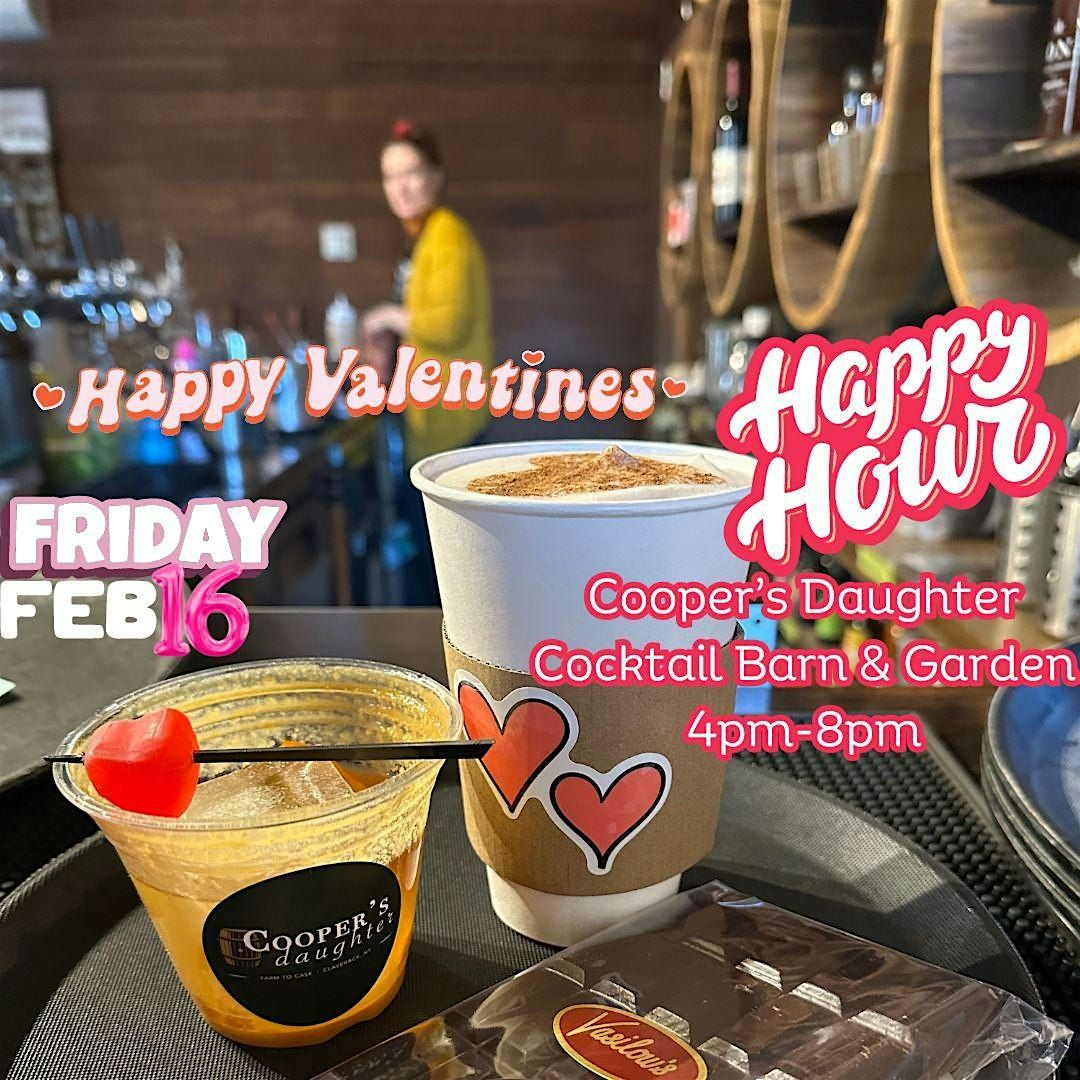 Valentines Happy Hour at Coopers Daughter Spirits!, Cooper's Daughter ...