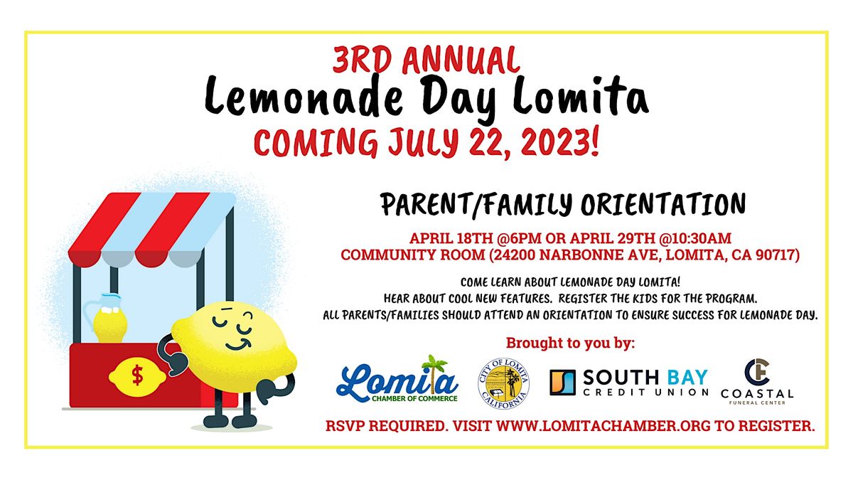 Lemonade Day Registration