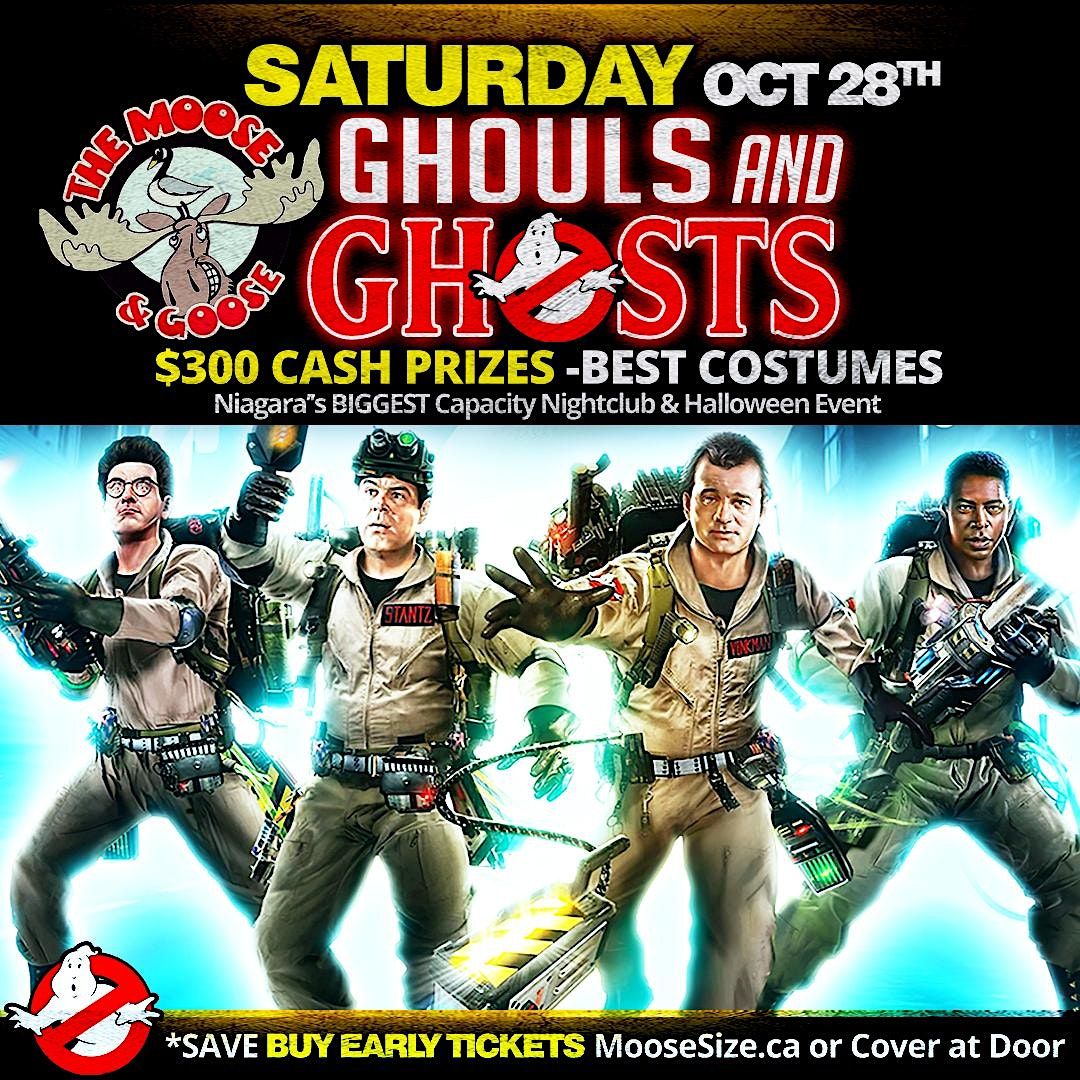 Themed Saturday Halloween Ghouls & Ghosts, The Moose & Goose, Thorold ...