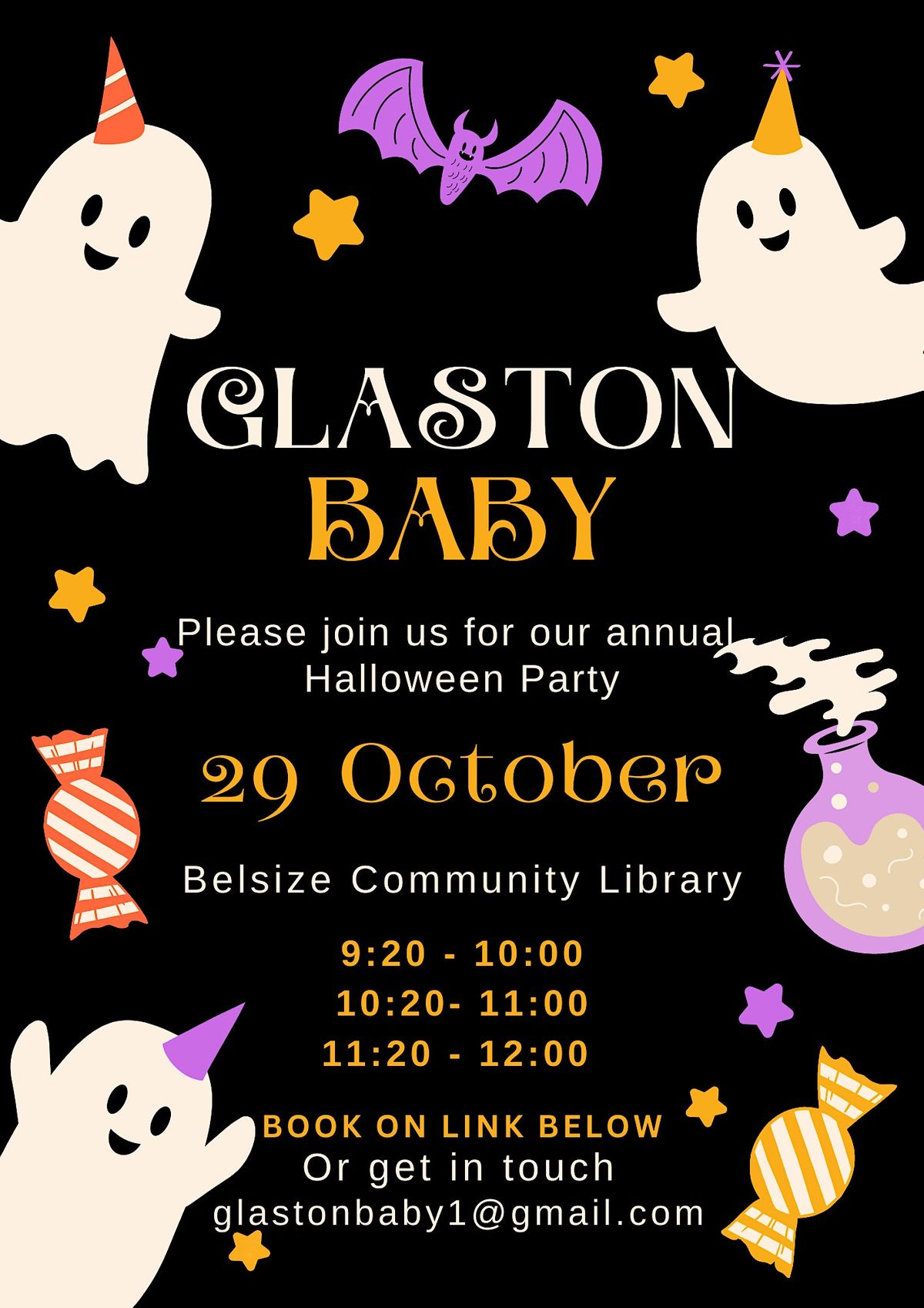 Glastonbaby Halloween Party!, Belsize Community Library, London, 29 ...