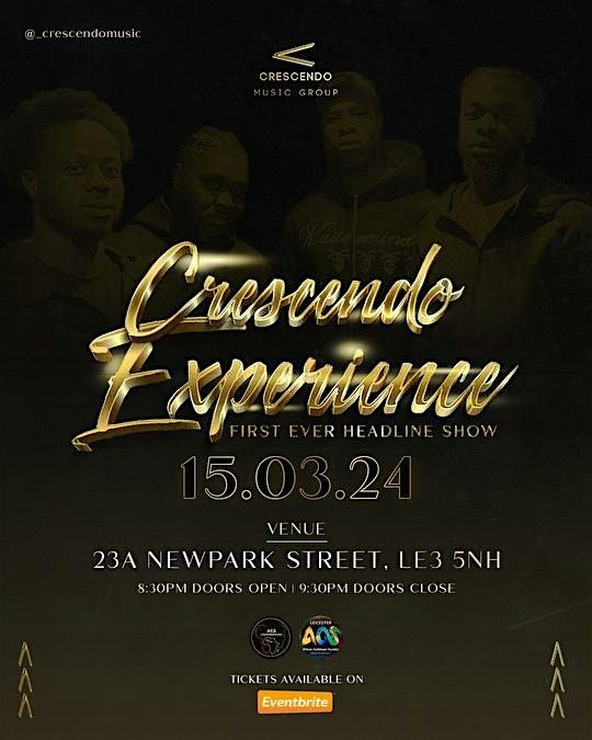 CRESCENDO EXPERIENCE: First ever headline show, 2Funky Music Cafe, New ...
