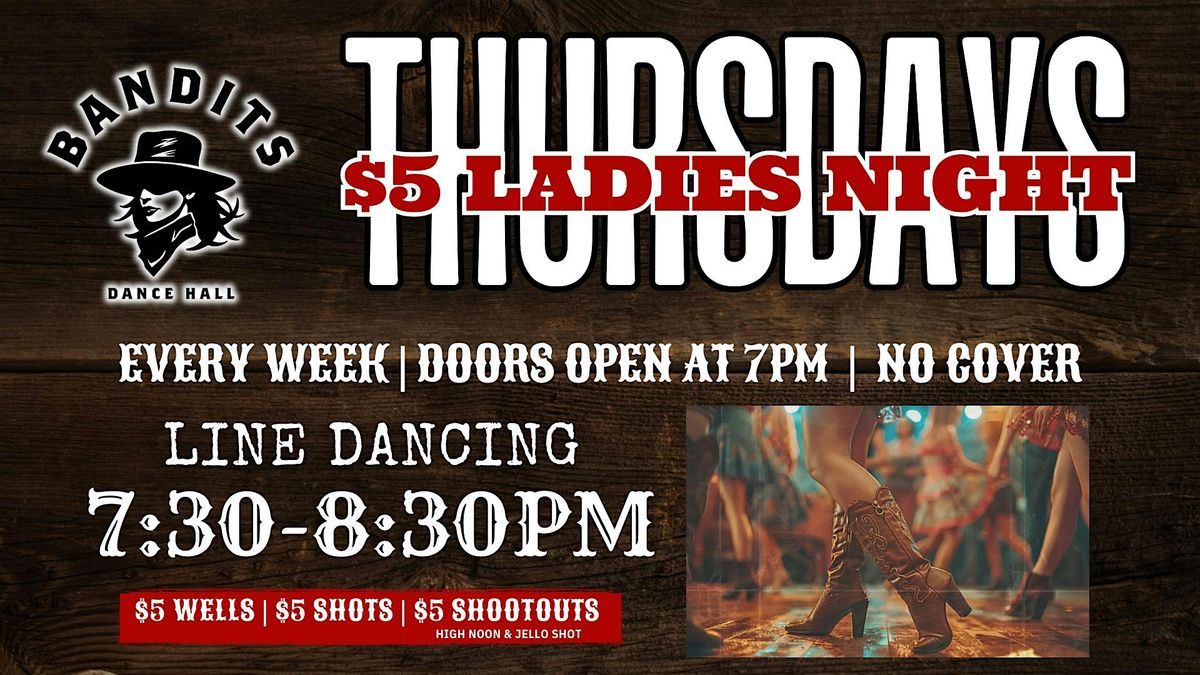 Free Line Dancing Class Every Thursday, Bandits Dance Hall, Travis ...