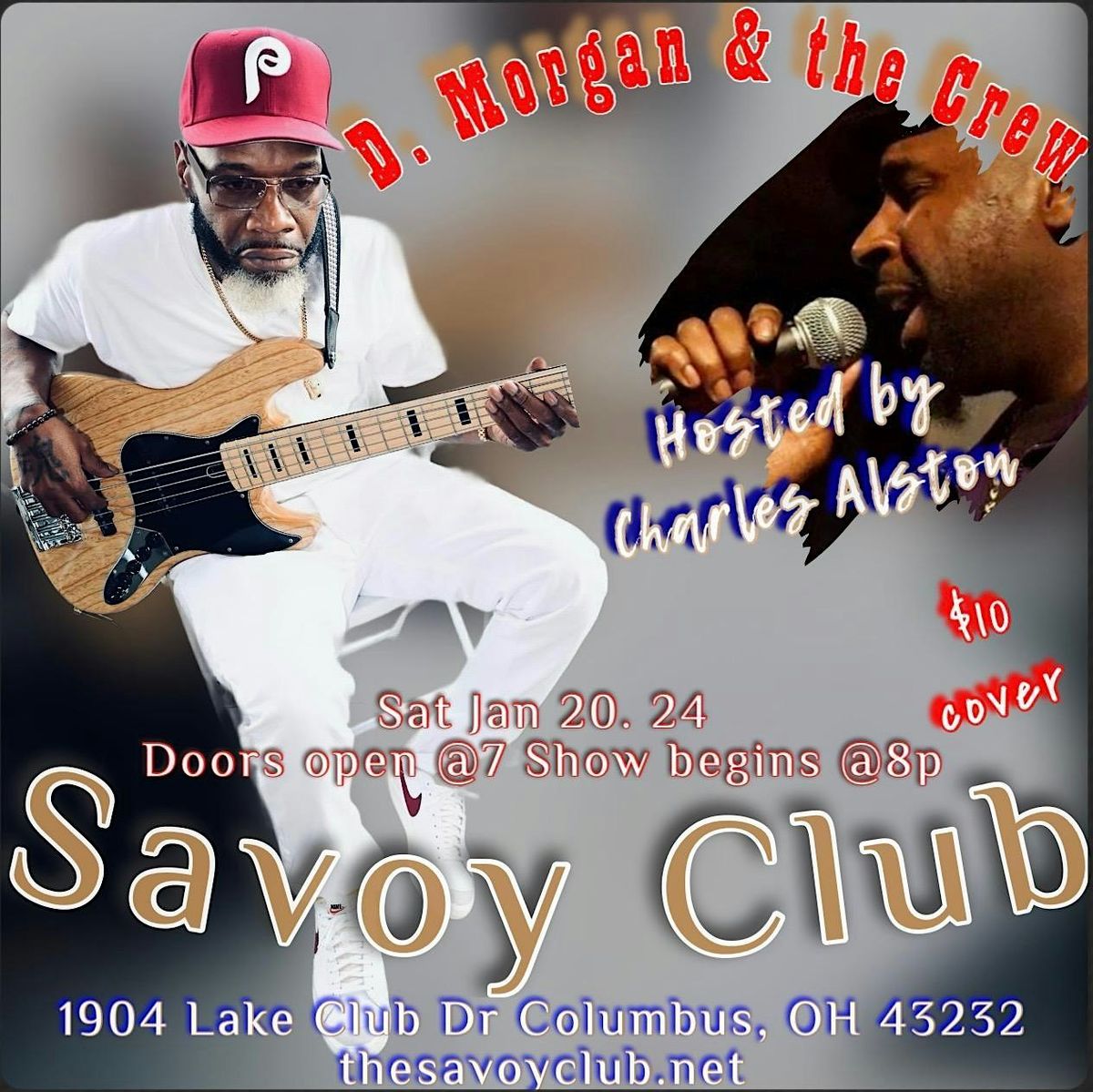 D. Morgan & the Crew, The Savoy Club, Columbus, 20 July 2024 | AllEvents.in