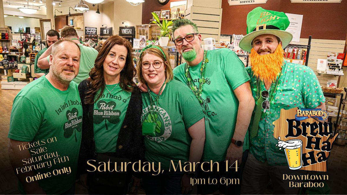 Downtown Baraboo 2026 Brew Ha Ha, Downtown Baraboo, 14 March 2026 ...
