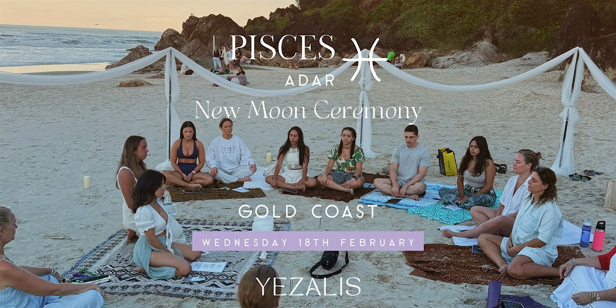 New Moon Pisces (Adar) ♓️ GOLD COAST, Miami Rainbow Stairs, 18 February ...