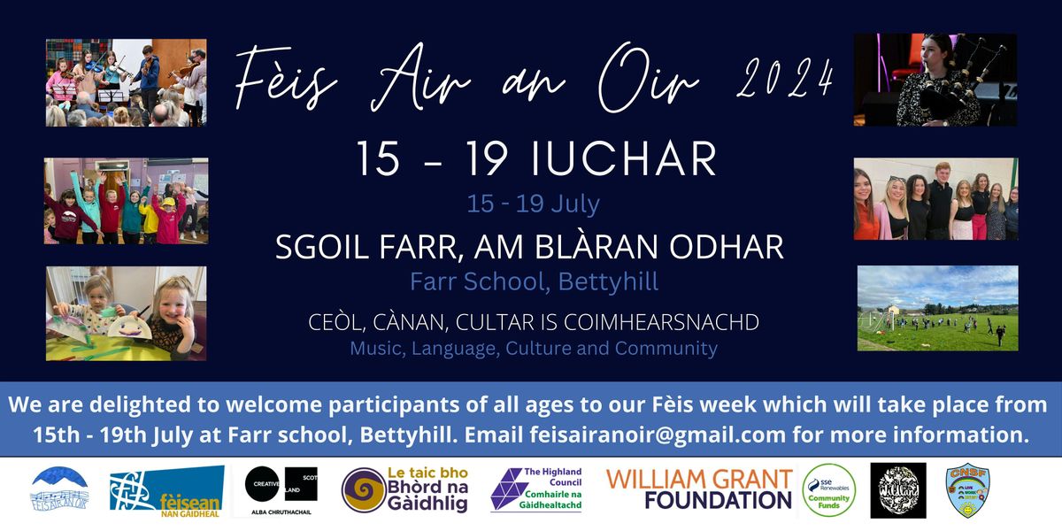 Fèis Air an Oir - Tutors Concert 2024, Strathy Village Hall, Thurso, 17 ...