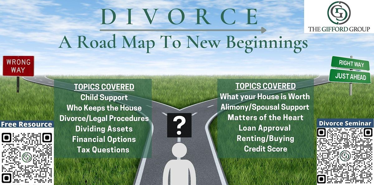 Divorce - A Road Map to New Beginnings, Zoom, March 3 2023 | Online ...