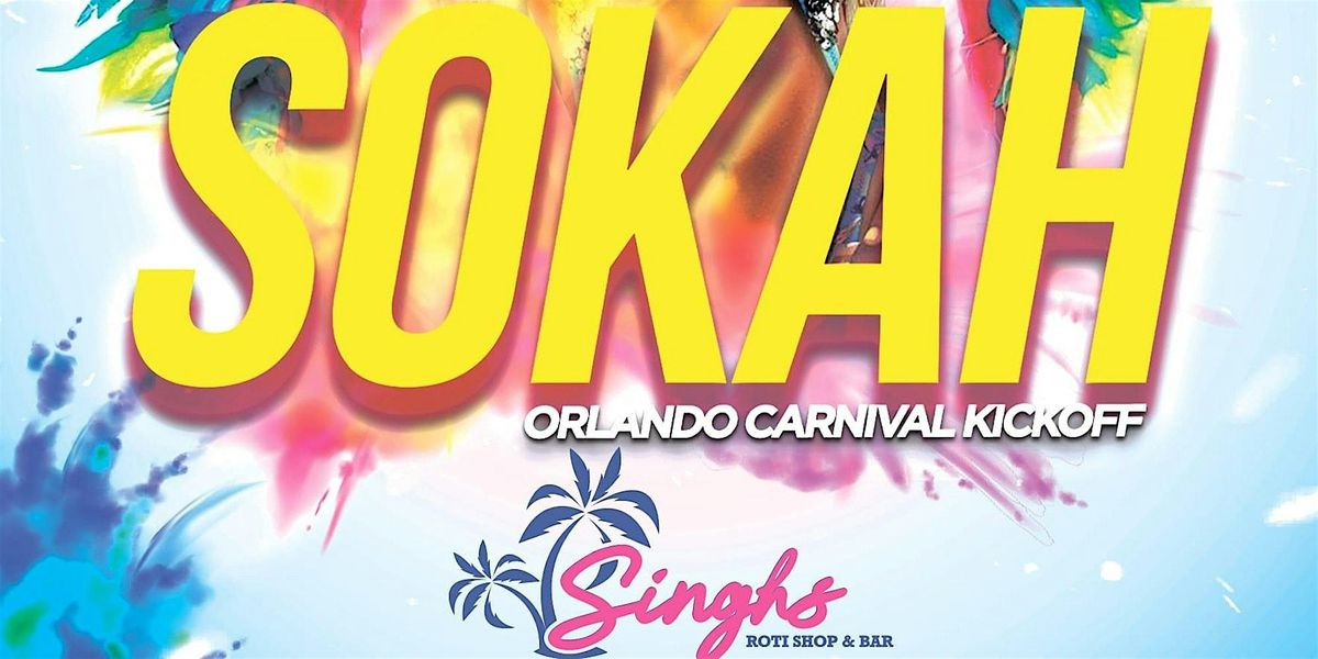 Sokah- The Orlando Carnival Kickoff, Singh's Roti Shop, Orlando, 23 May ...