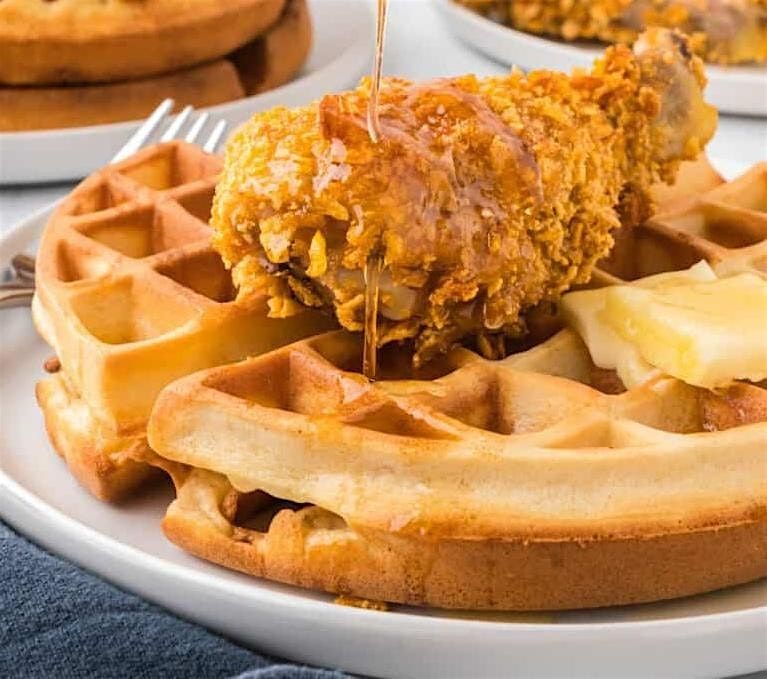 New Orleans Chicken and Waffles Grub, Queen Mama Alaina's Kitchen and ...