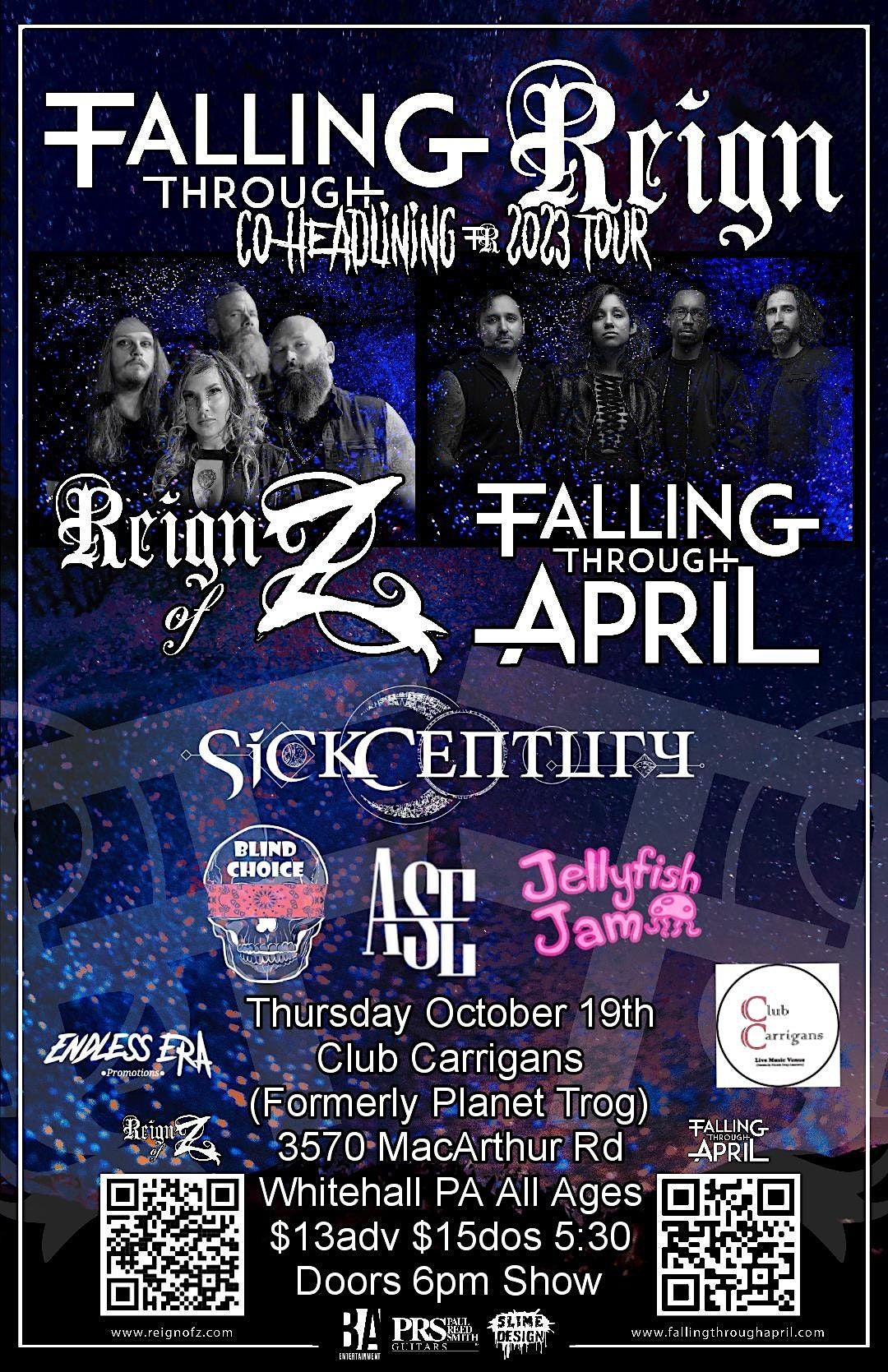 Reign of Z - Falling Through April - Sick Century, 3570 MacArthur Rd ...