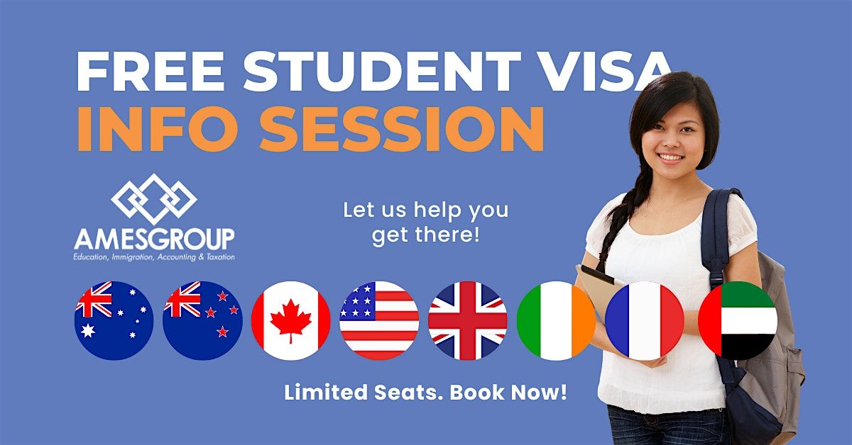 FREE Student Visa Info Session (Webinar) 27 March 2024, March 27 2024 ...