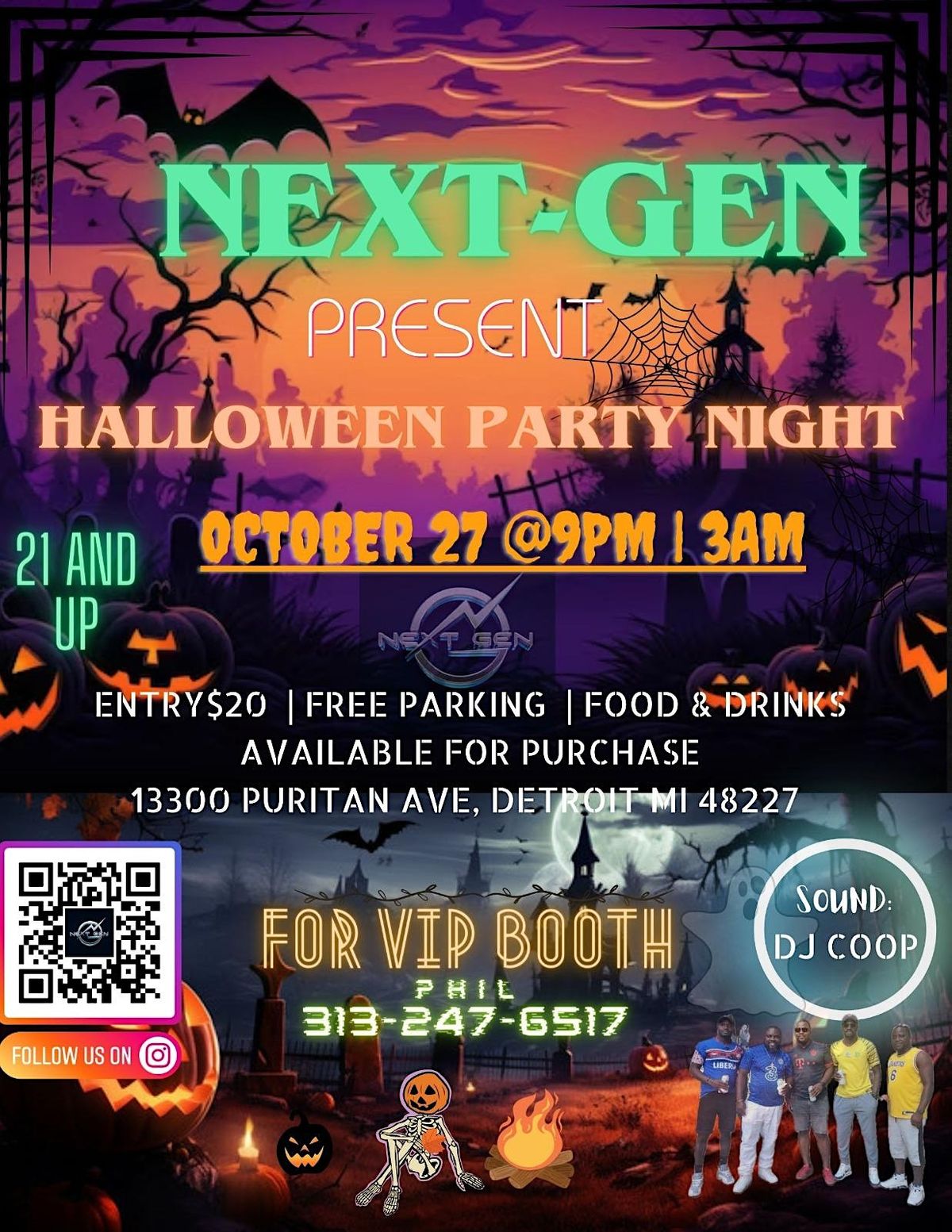 Next - Gen Halloween Party, Liberian Community Center, Detroit, 27 ...