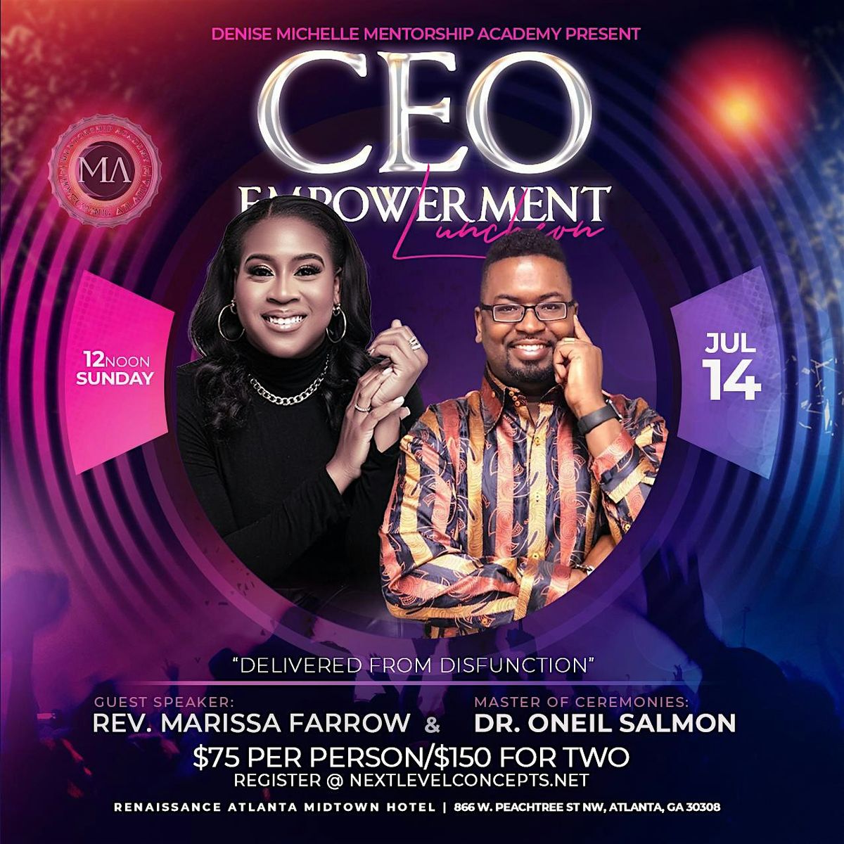 CEO EMPOWERMENT Luncheon - Mentorship Academy Conference 2024 ...