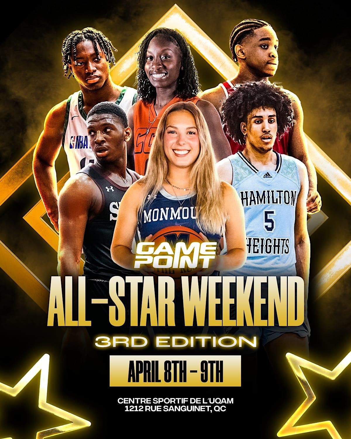 GAMEPOINT ALL-STAR WEEKEND 2023, Centre sportif de l'UQAM, Montréal, 8 April to 9 April ...