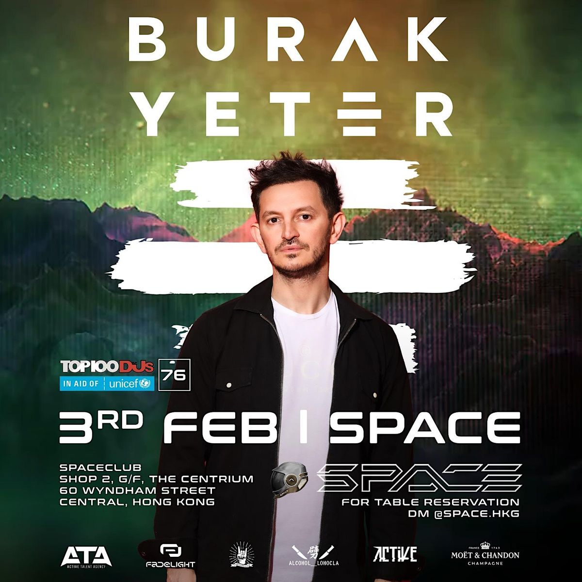 【又有全球百大DJ 嚟香港@Burak Yeter】, Space Club, Hong Kong, 3 February to 4 February
