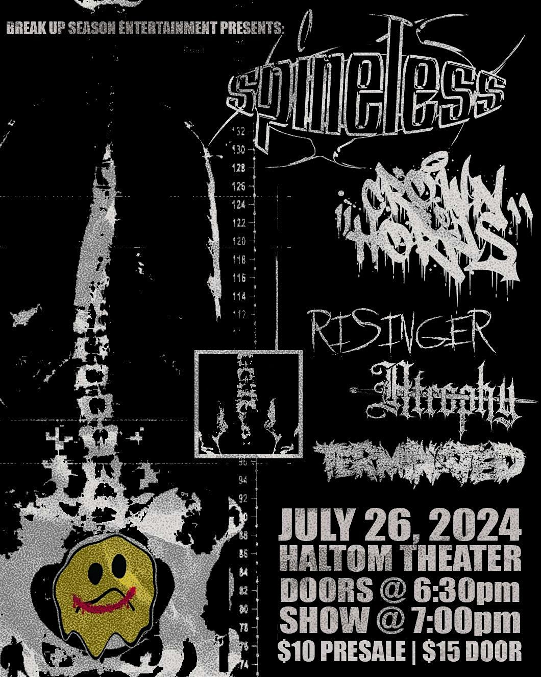 HxC@Haltom w/ Spineless, Crown of Horns, Atrophy, and more...., Haltom ...