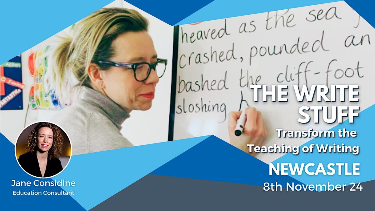 The Write Stuff Conference with Jane Considine in Newcastle, Newcastle ...