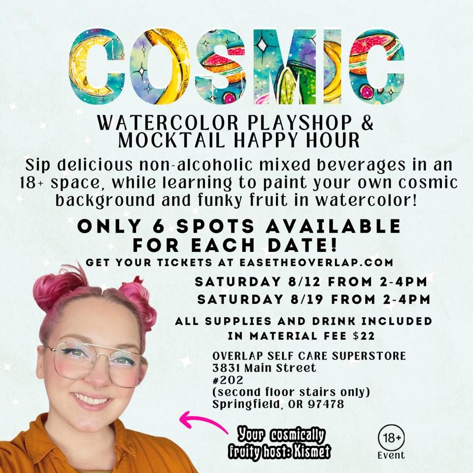 Cosmic Watercoloring & Mocktail Happy Hour!, Main Street Market ...