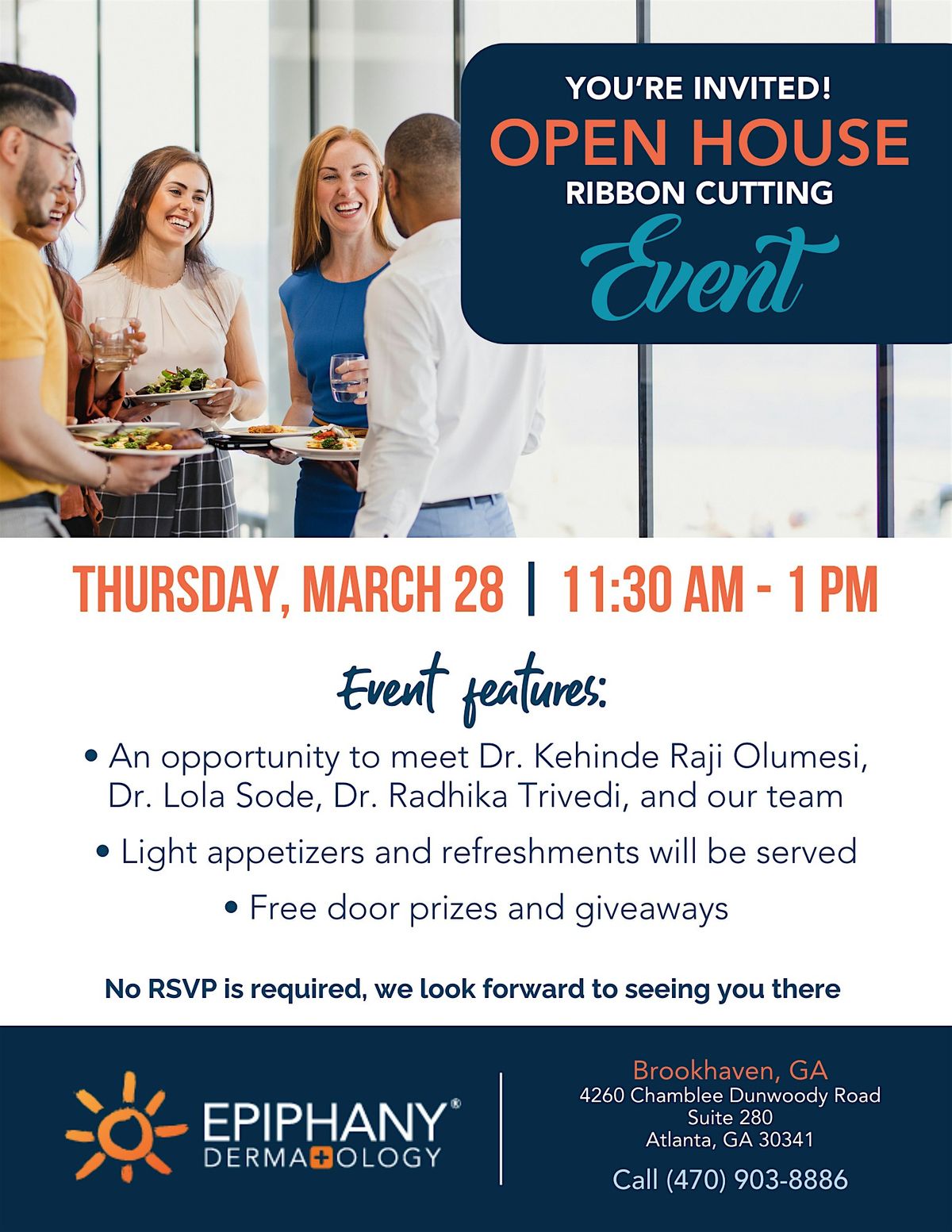 Epiphany Dermatology (Brookhaven, GA) Ribbon Cutting Event, Epiphany ...