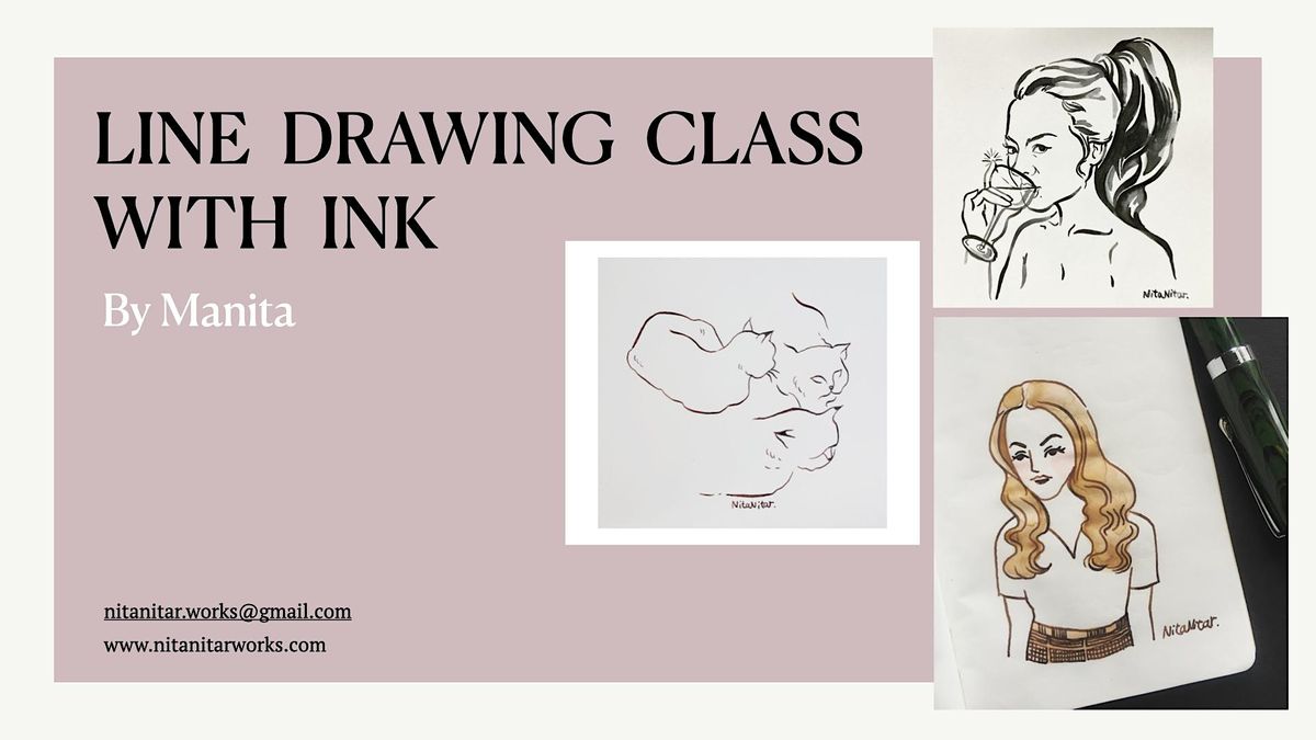 Art Class : Line Drawing with Ink, Berlin, 23 April 2023 | AllEvents.in