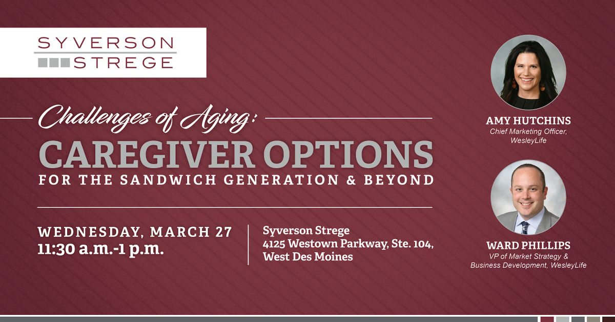 Challenges of Aging: Caregiver Options for the Sandwich Generation ...