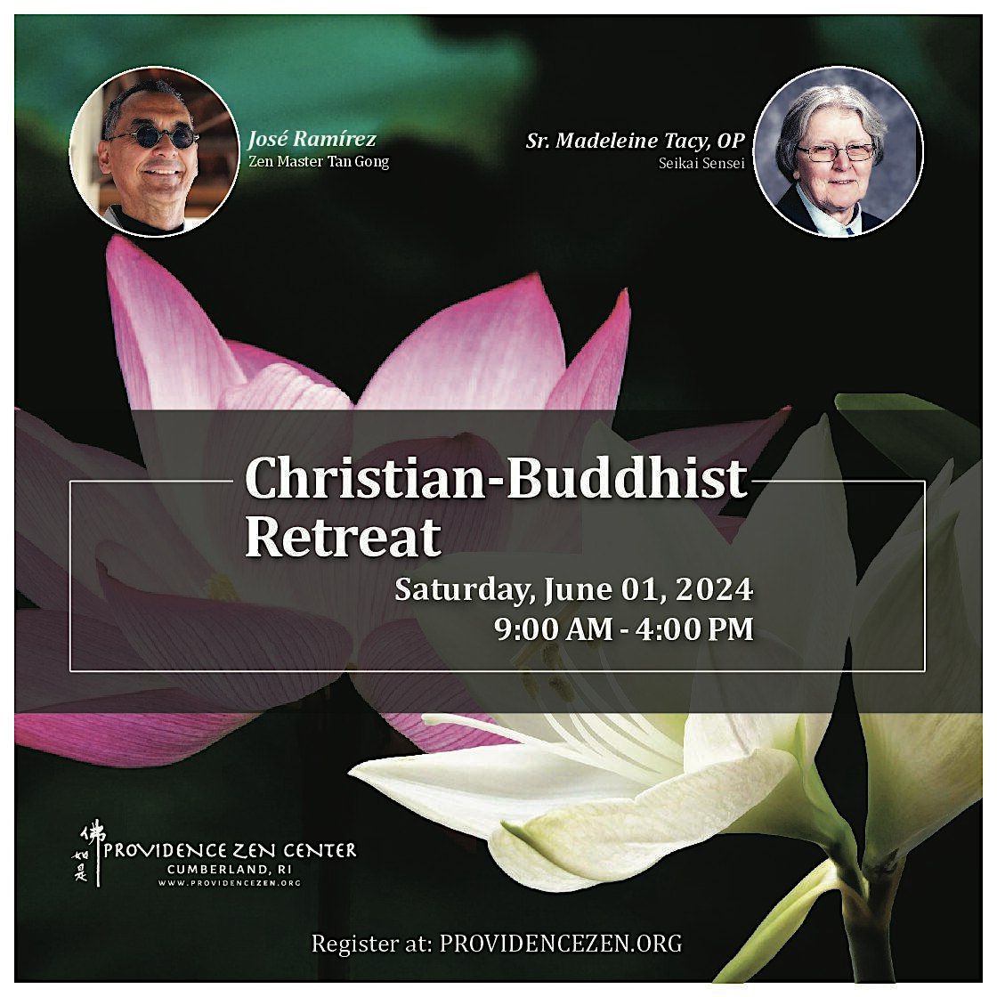 Christian-Buddhist Retreat, Providence Zen Center, Cumberland, 1 June ...